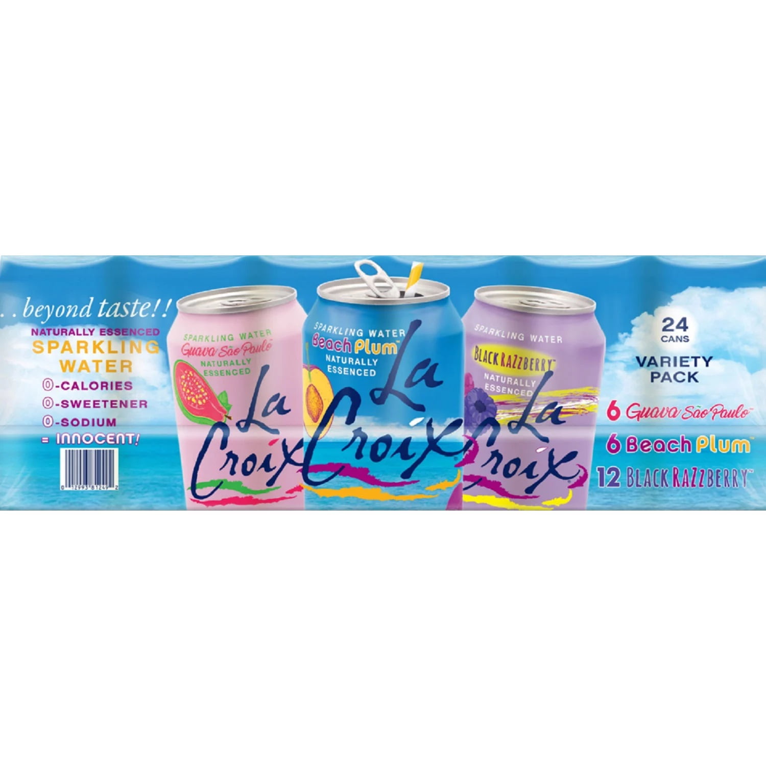 La Croix Black Razz Berry Sparkling Water Variety Pack, 24 – 12 Fluid Ounce Cans – Beauty ...