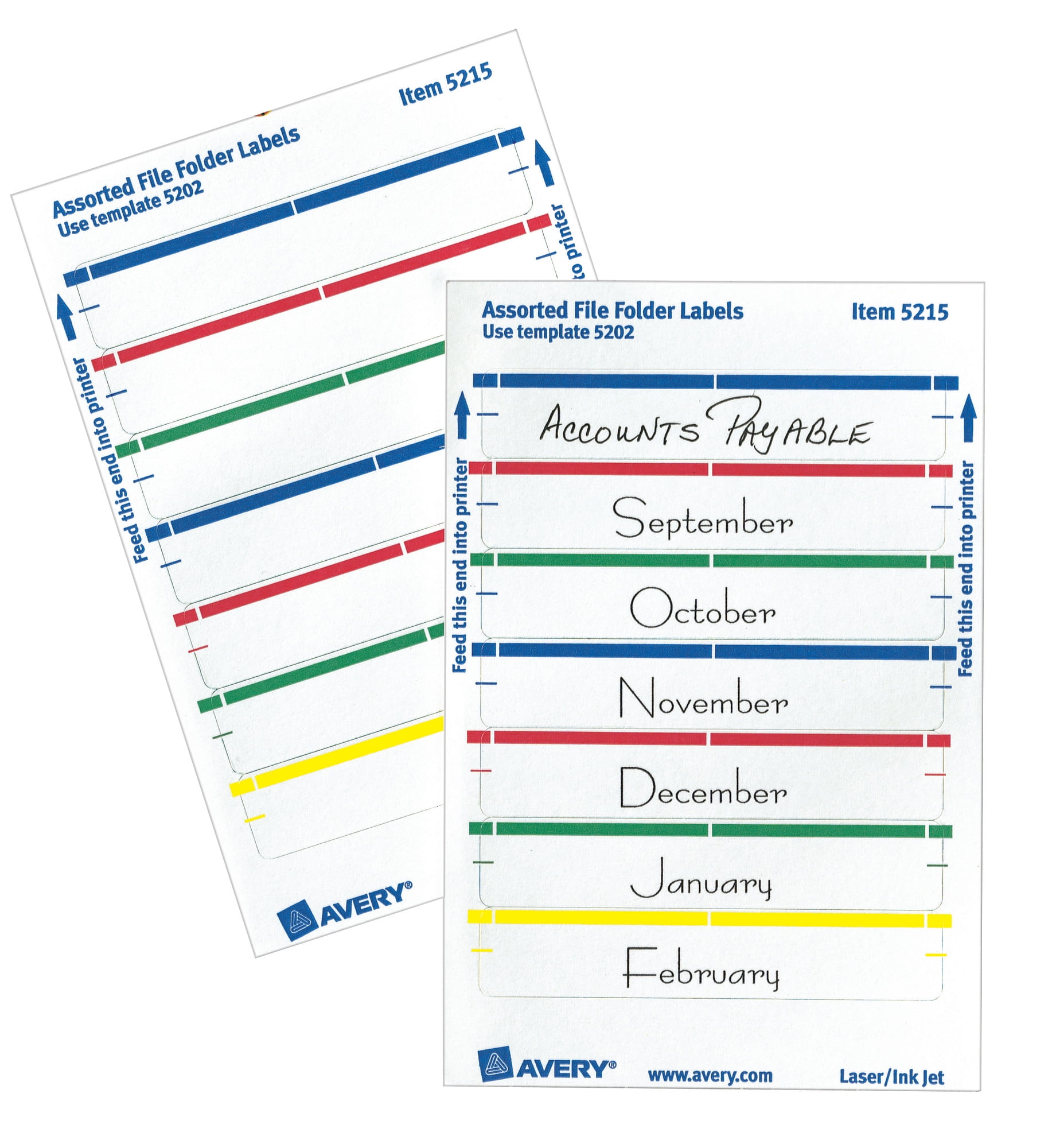 File Folder Tab Template