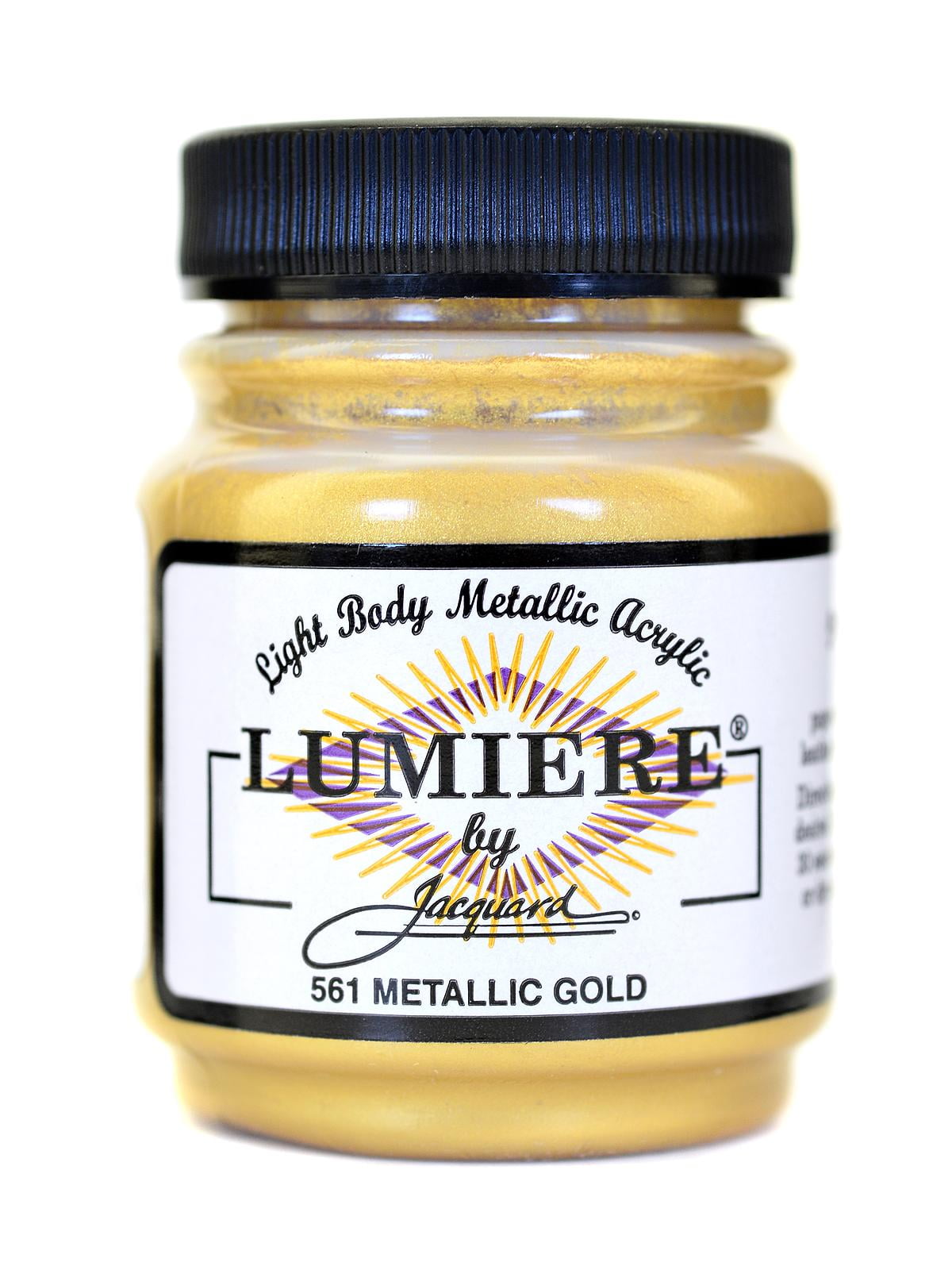 Lumiere Artist Acrylics metallic gold (pack of 3) - Walmart.com