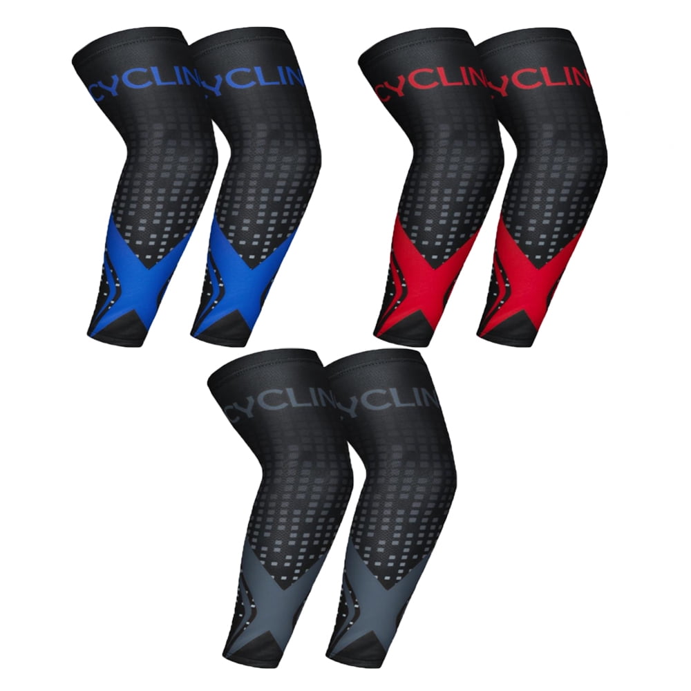 JANDEL Sports Compression Arm Sleeves, 3 Pairs Athletic & Shooting ...