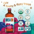 Brew Dr. Kombucha, Superberry - Organic Kombucha - 14 oz bottle ...