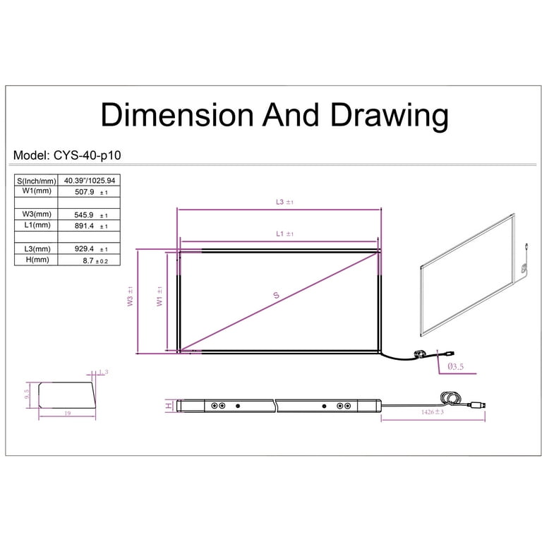 Multi Touch Screen Overlay