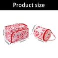 Crochet Hook Organiser Bag with Multiple Compartments Practical Storage ...