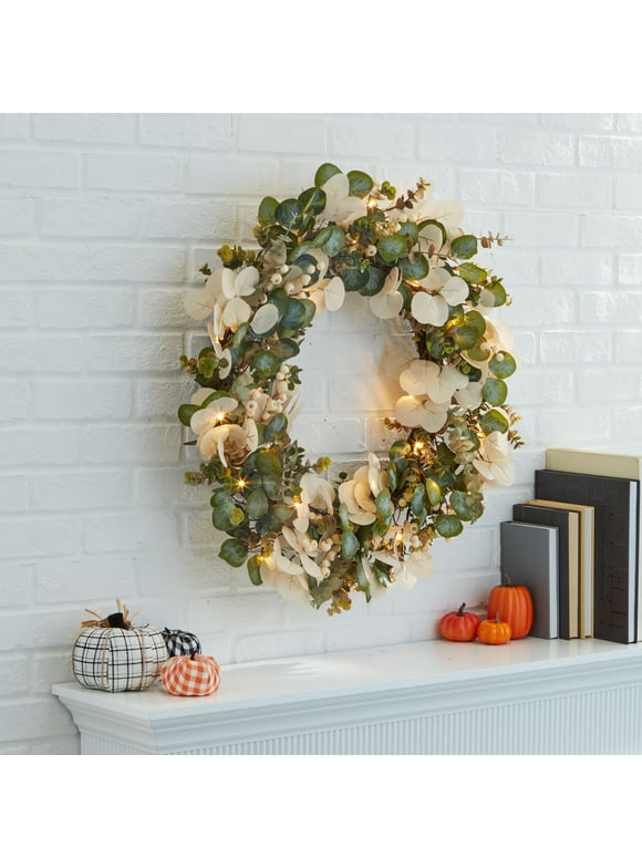 Fall Wreaths in Fall Floral Decor - Walmart.com