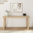Plank+Beam Solid Wood 66" Console Table, Classic Entryway Table, Narrow ...