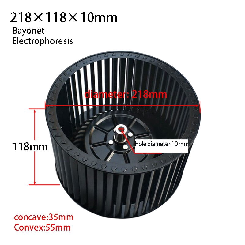 High pressure centrifugal wind wheel plastic wind wheel for Multi ...