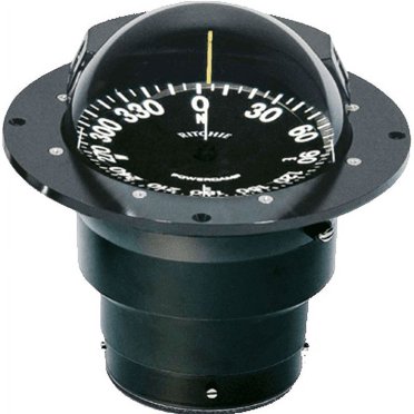 RITCHIE COMPASSES SS-1002 Compass, Flush Mount, 3.75" Dial, Black ...