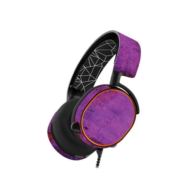 MightySkins SSAR5-Purple Sky Skin for Steelseries Arctis 5 Gaming ...
