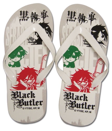 Black Butler - Foot Wear - Black Butler - New Ciel Sebastian Grell Flip ...