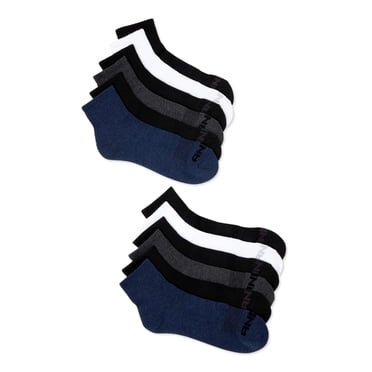 AND1 Men's Cushion Quarter Socks, 12 Pack, Comfort Stretch, Arch ...