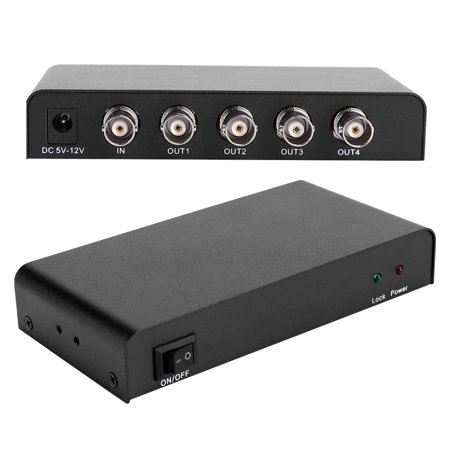 Splitter, SDI Splitter, Sturdy Durable DC5-12V For CCTV System SDI ...