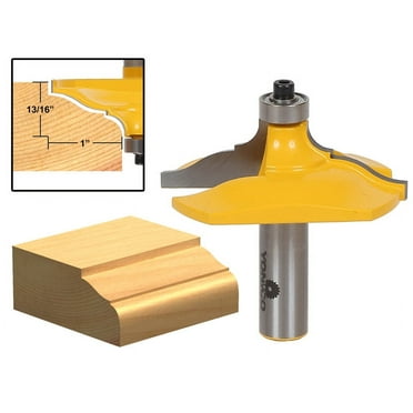 Medium Elegant Picture Frame Molding Router Bit - 1/2" Shank - Yonico ...