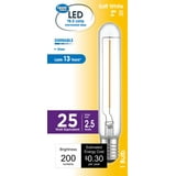 Great Value LED T6.5 Tubular Bulb 2.5W E17 Base Dimmable Soft White ...