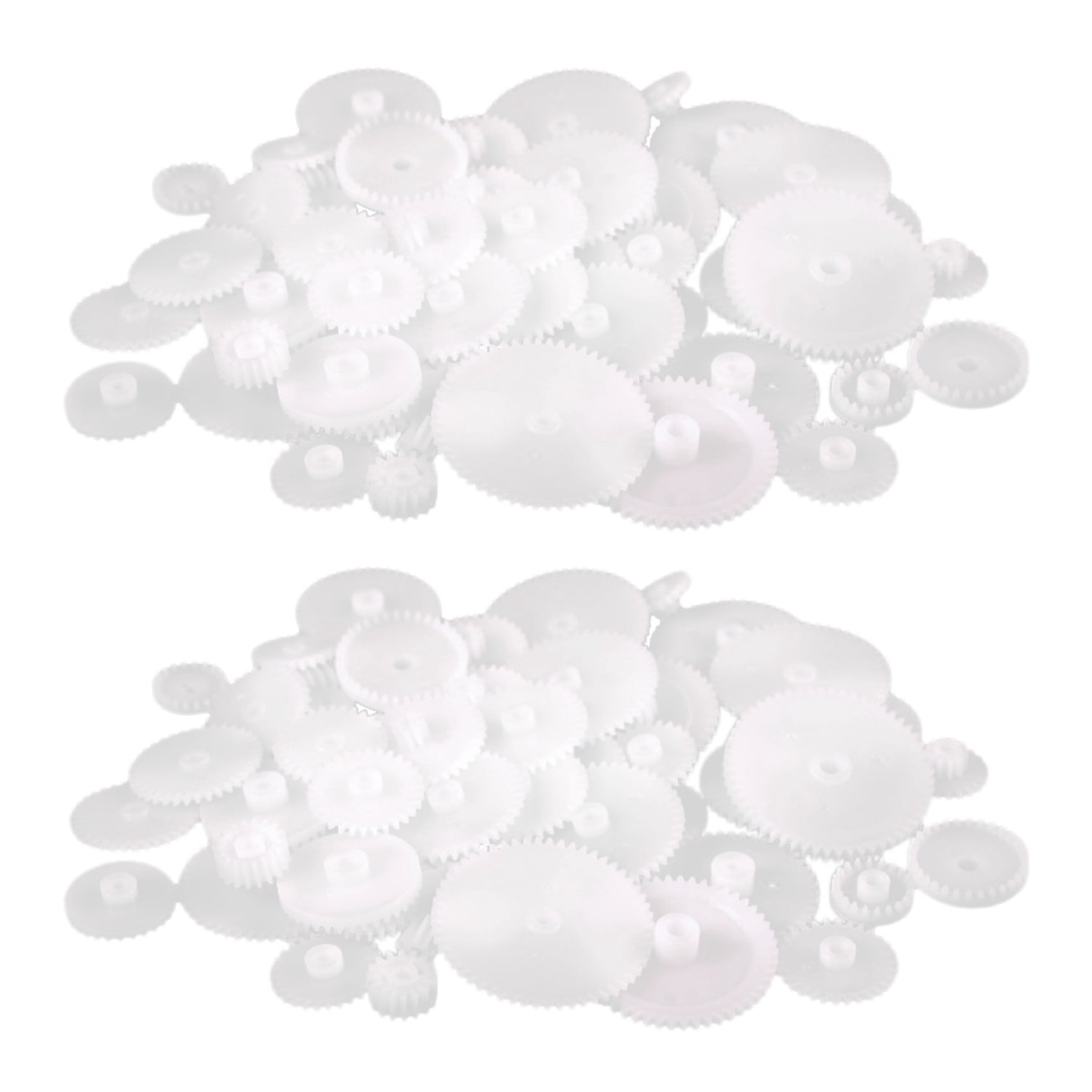 2 set 58 Styles Plastic Gears Cog Wheels All the Module 0.5 Robot Parts ...