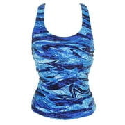 Blue Tankini Tops