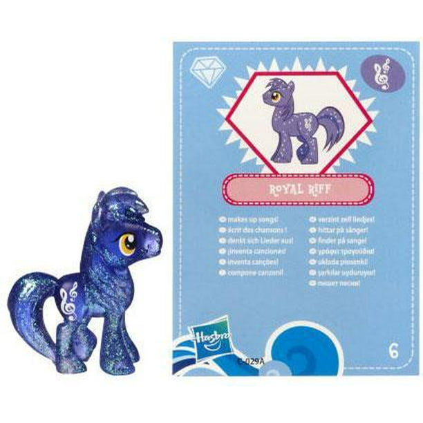 My Little Pony Series 3 Glitter Royal Riff PVC Figure - Walmart.com