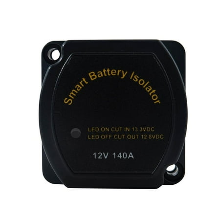 12V 140A Voltage Sensitive Relay Smart Battery Isolator Dual Battery ...
