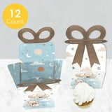 Big Dot of Happiness We Can Bearly Wait - Square Favor Gift Boxes ...