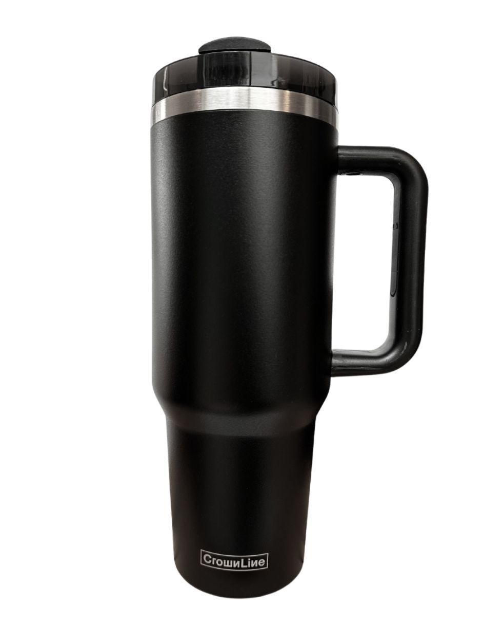 Crownline Termo De Acero Inoxidable De 40 Oz Con Popote | Bodega ...