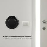 LYUMO 433MHz RF EV1527 Wireless Remote Control Round Transmitter 1 ...
