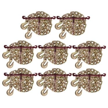 "DC Cargo Mall 3/8” Grade 70 Chain and Ratchet Binder Kit | 6,600 lbs ...