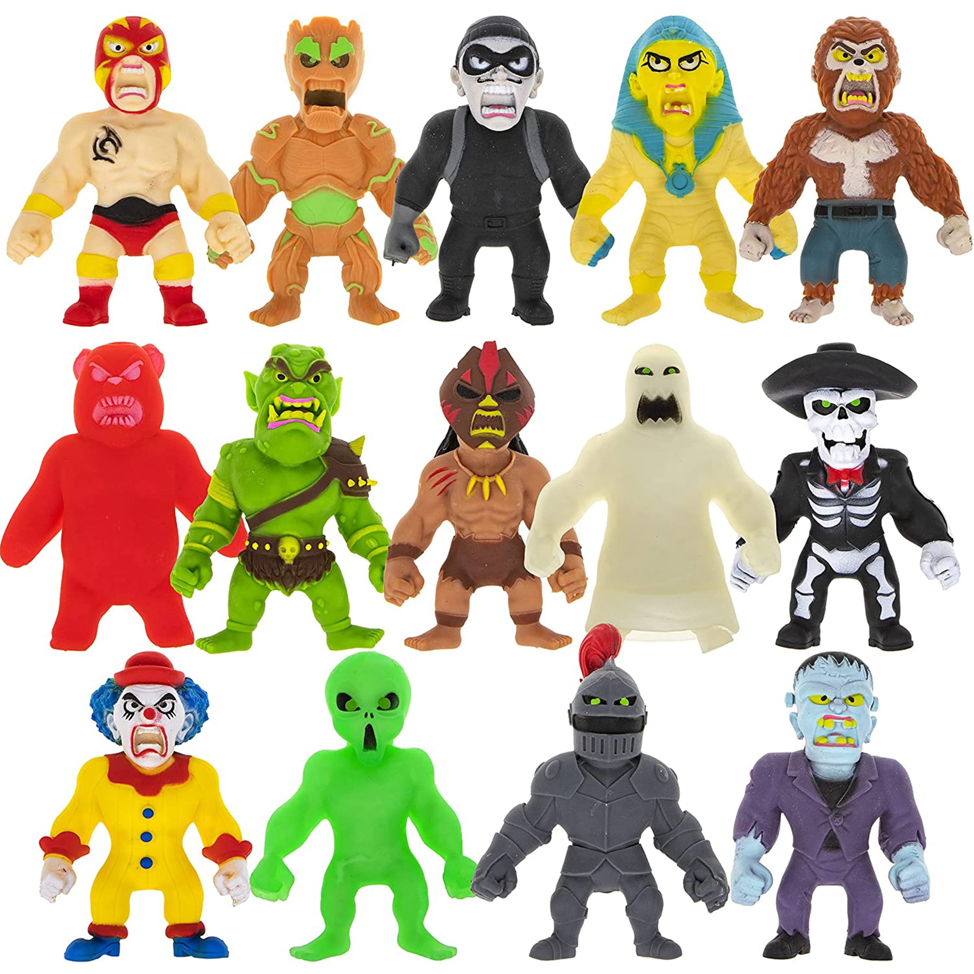 Alisa Monster Stretchy Fidget Toy Set Squishy Toys for Boys & Girls ...