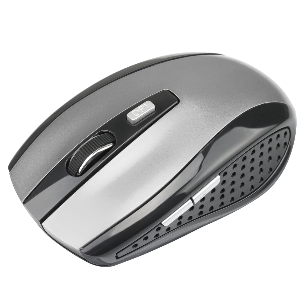 Wireless Gaming Mouse Adjustable DPI 2.4G 6 Buttons Optical Mouse for ...