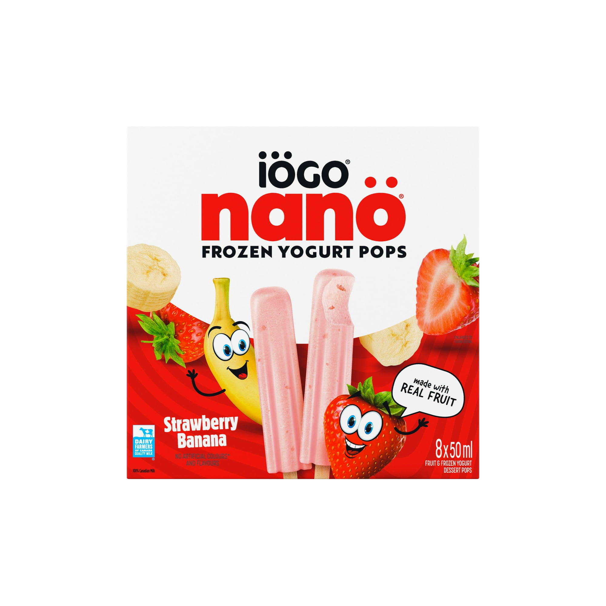 Click here for Iogo Nano Nano Frozen Yogurt Pops  Strawberry Bana... prices