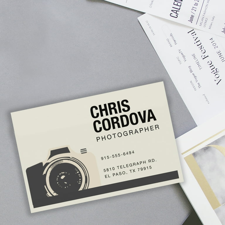 Avery Business Card Template 8376