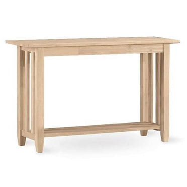 Curiod Metal Frame Sofa Console Table, Charter Oak Finish - Walmart.com