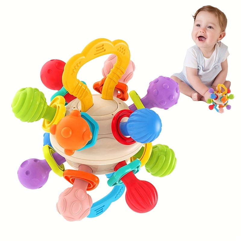 Click here for Grm 2 In 1 Montessori Baby Toys  Baby Sensory Teet... prices