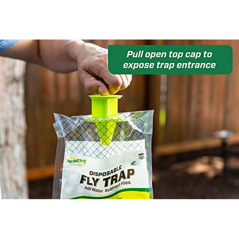 Rescue! Outdoor Disposable Hanging Fly Trap Gardin, 56% OFF