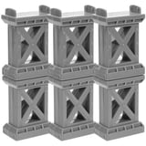 Grey Plastic Train Bridge Supports for Playing Improve Stability and ...