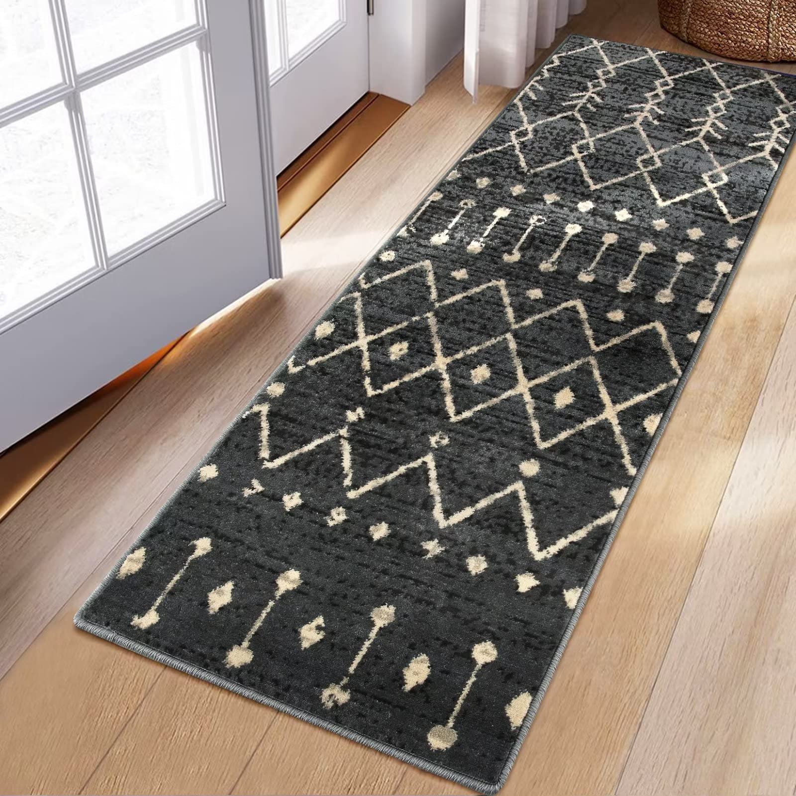 Vintage Rug 2x3 Modern Geometric Doormat Tribal Accent Mat Indoor ...
