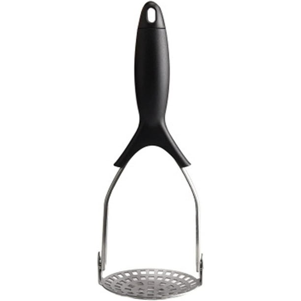 Black Stainless Steel Folding Potato Masher Masher for Mashed Potato ...