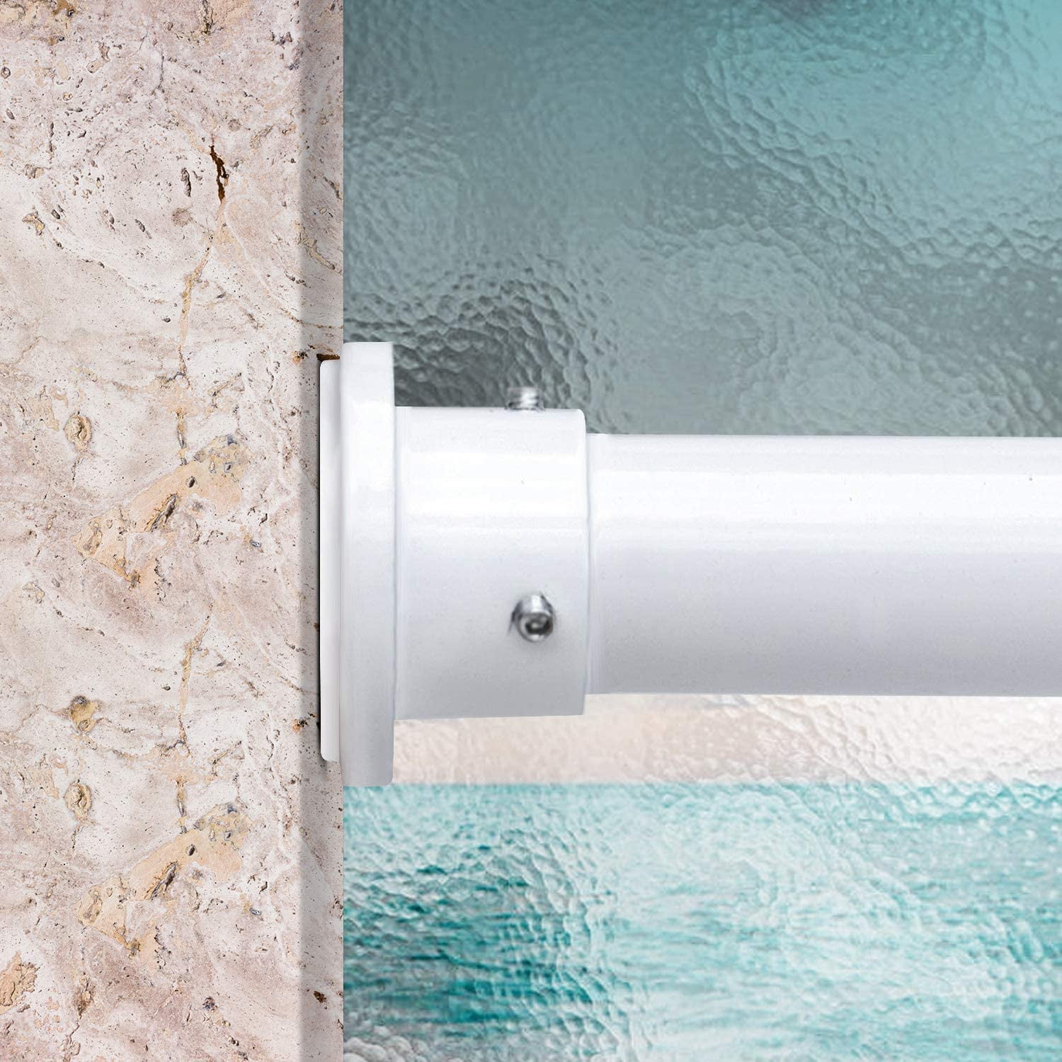 Tension Curtain Rod - Tension Window Rod - Bedroom, Kitchen Rod - Long ...