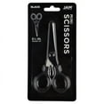 JAM Paper Multi-Purpose Mini Scissors, 5in, Black, Soft Grip ...