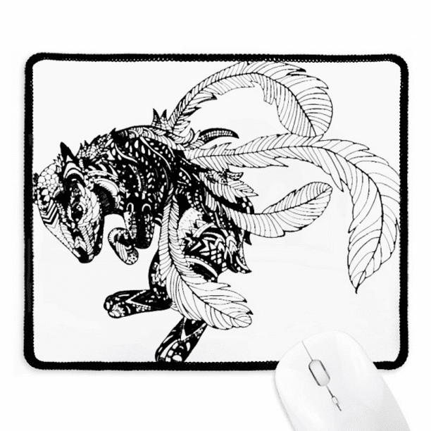 Chinese Masterpiece Mountains Rivers Drawing Mousepad Stitched Edge Mat ...