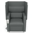 OFM Morph Series Model 2201 Privacy Chair with Flip-Up Privacy Panels ...