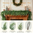 OTGFRF-6ft Artificial Christmas GarlandReal Touch Pine Garland-Cedar ...