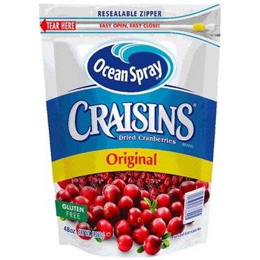 Ocean Spray Craisins Strawberry Flavored Dried Cranberries, 12 Oz ...