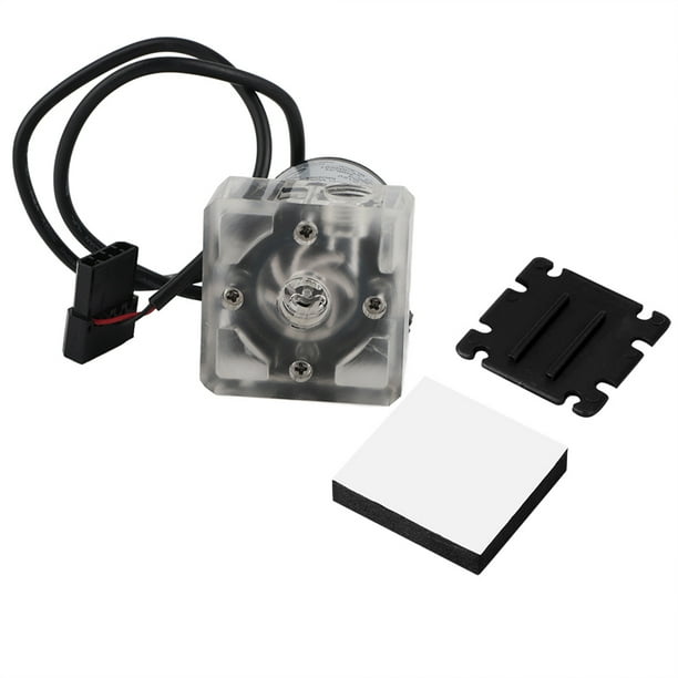 Water Pumpfor PC,Noiseless CPU Water Bump Mini Water Pump Water Cooling ...