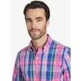 Chaps Men's & Big Men's Short Sleeve Easy Care Stretch Poplin Shirt ...