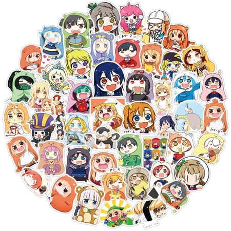 Himouto! Umaru-Chan Stickers Vinyl Stickers Pack|50 Pcs|Cute Anime UMR ...