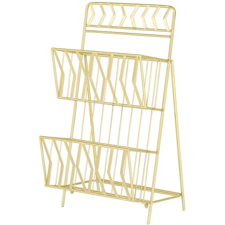 Wrought Iron Folding Books, Newspapers and Magazine Racks Floor ...