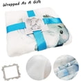 Baby Monthly Milestone Blanket - Organic Plush Fleece, 47"x40" Elephant ...