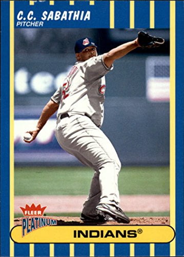 2003 Fleer Platinum #199 C.C. Sabathia MLB Baseball Trading Card ...
