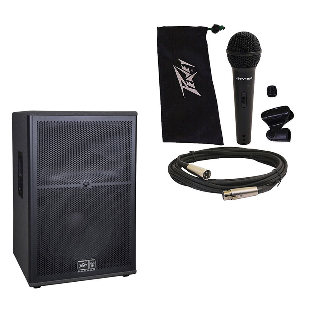 Peavey SP 2 Pro Audio Passive 2000 Watt 15" 2-Way PA Speaker & PVi 100 ...