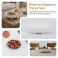 Unique Bargains Ceramic Modern Boat Shaped Centerpiece Dish White 10.2 ...