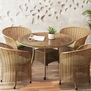 vidaXL Table Top Glass Top Round Table Top Replacement for Coffee Side ...